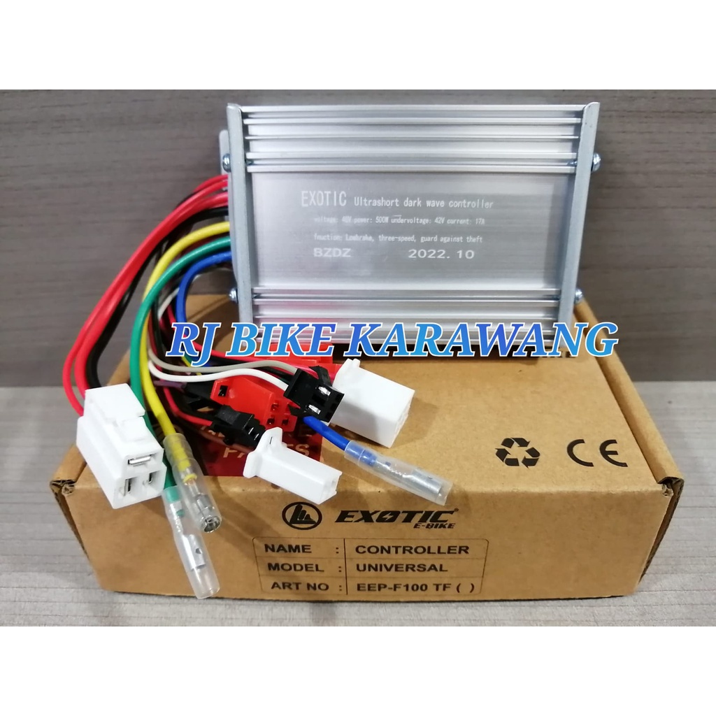 Jual CONTROLLER SEPEDA LISTRIK UNIVERSAL EXOTIC PACIFIC EEP-F100 48V/500W 350W | Shopee Indonesia