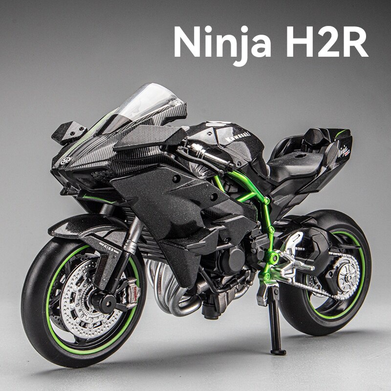 Jual PREORDER 1:12 Kawasaki Ninja H2R Alloy Die Cast Motorcycle Model Toy Vehicle Collection ...