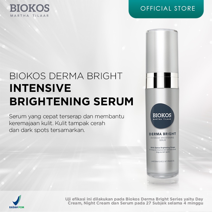 Jual Biokos Derma Bright Intensive Brightening Serum NEW 30 ml | Shopee ...