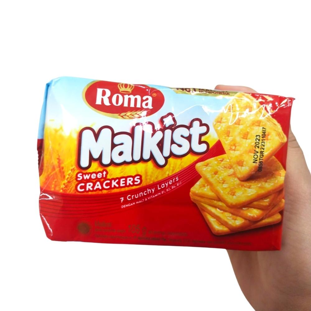 Jual Malkist Sweet Crackers 105gr Roma Biskuit Kue Kering Makanan ...
