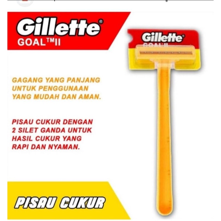 Jual Gillette GoaL ll ( Pisau Cukur ) | Shopee Indonesia