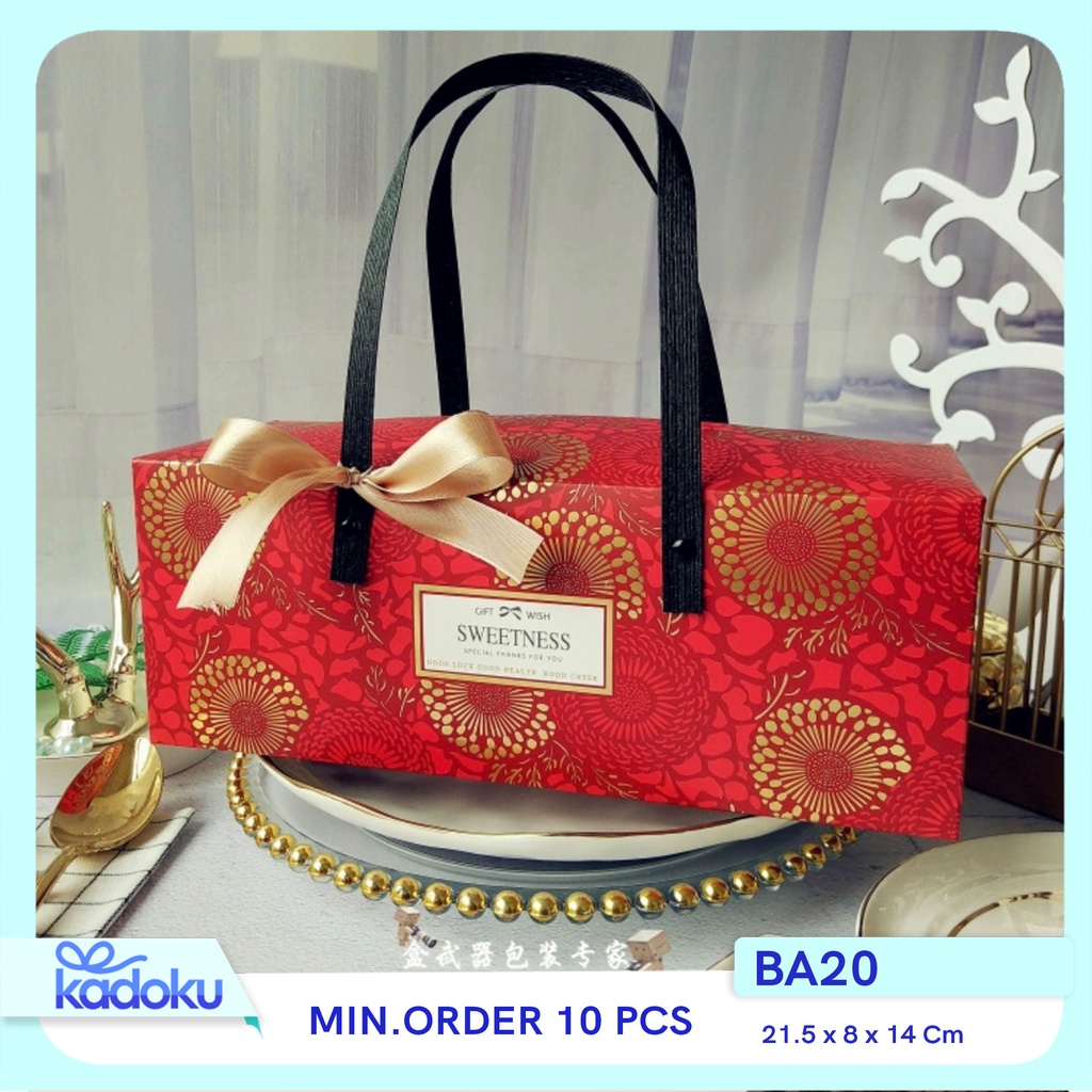 Jual Box Handle Hampers / Box Souvenir / Paperbag Motif / Box Hampers I ...