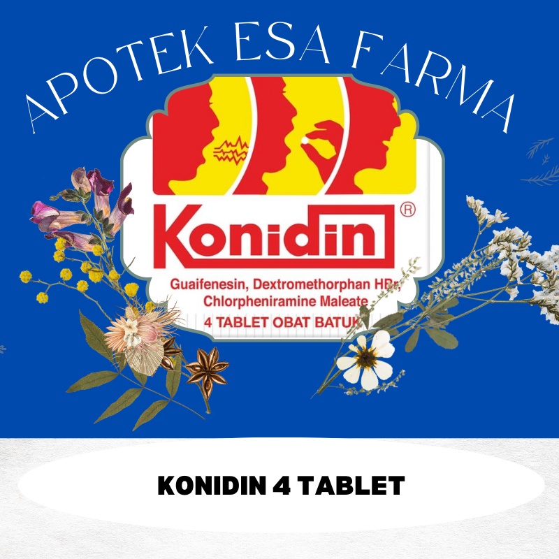 Jual Konidin 4 Tablet Obat Batuk | Obat Flu | Obat Demam | Sakit Kepala ...