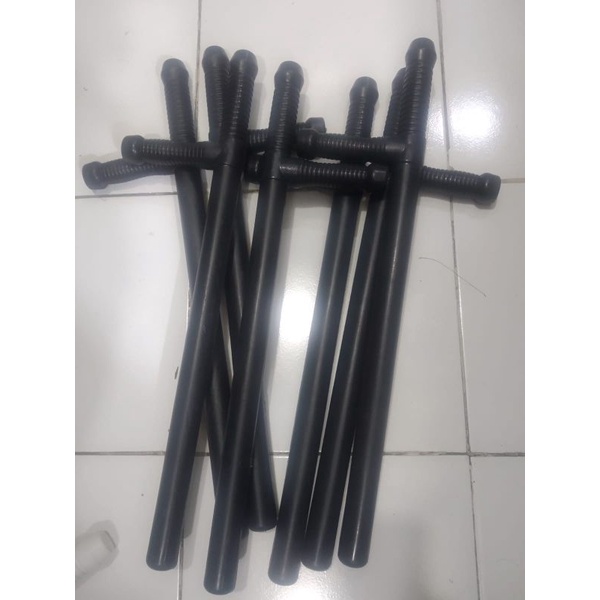 Jual Tongkat pentungan satpam security Putih dan Hitam | Shopee Indonesia