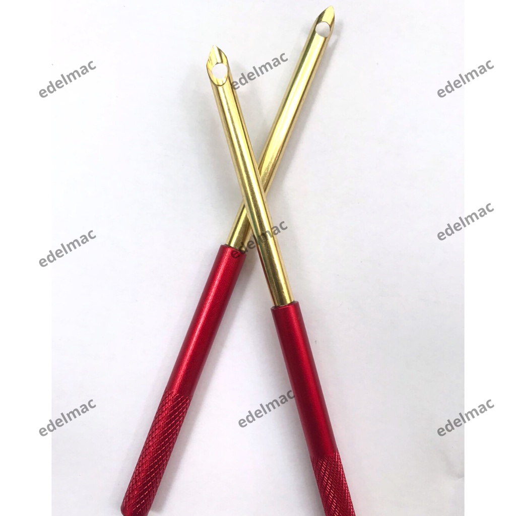 Jual Jarum Alat Sulam Punch Needle Embroidery Tool Knitting Poking ...