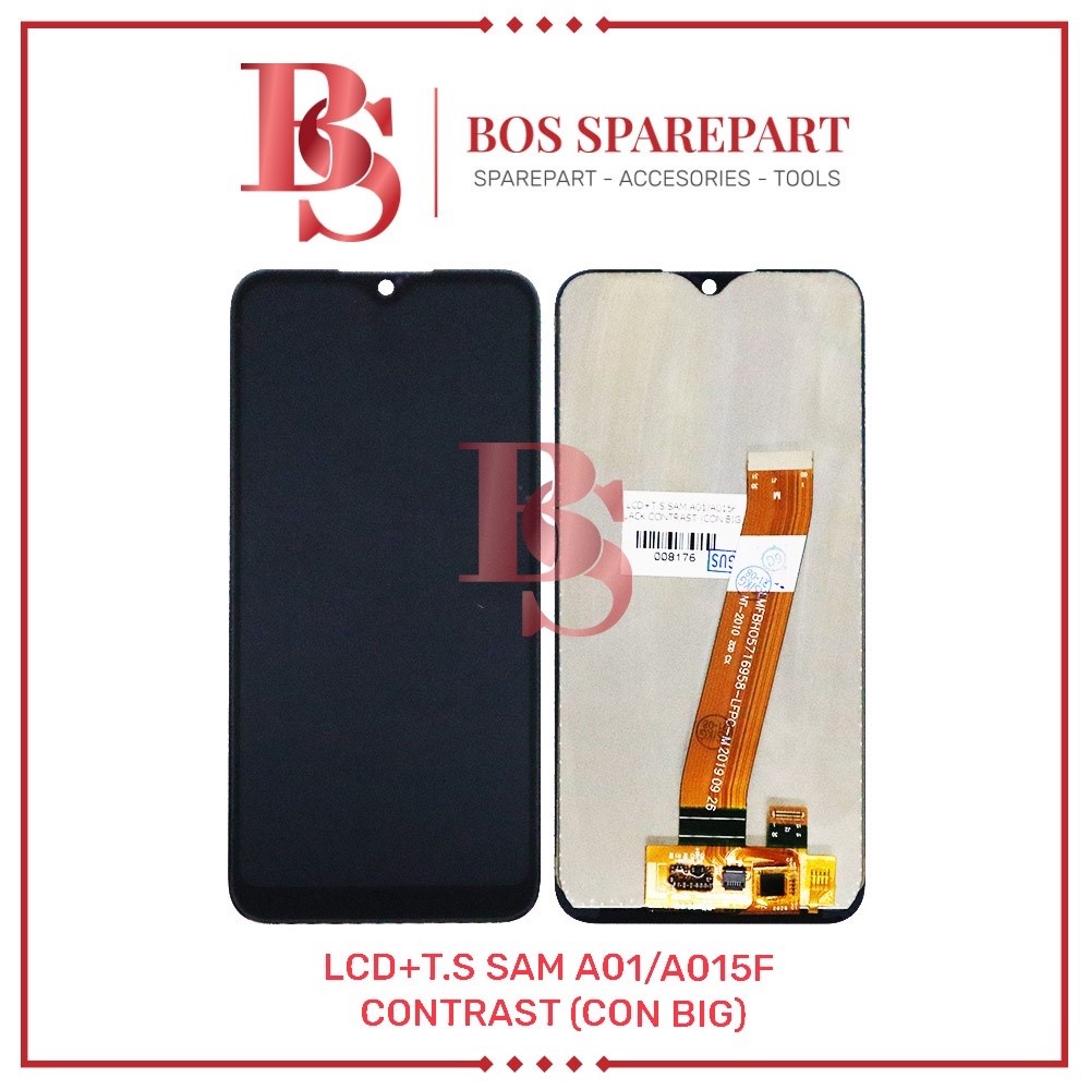 Jual LCD TOUCHSCREEN SAMSUNG A01 / A015 / A015F (CONNECTOR BIG) | Shopee Indonesia