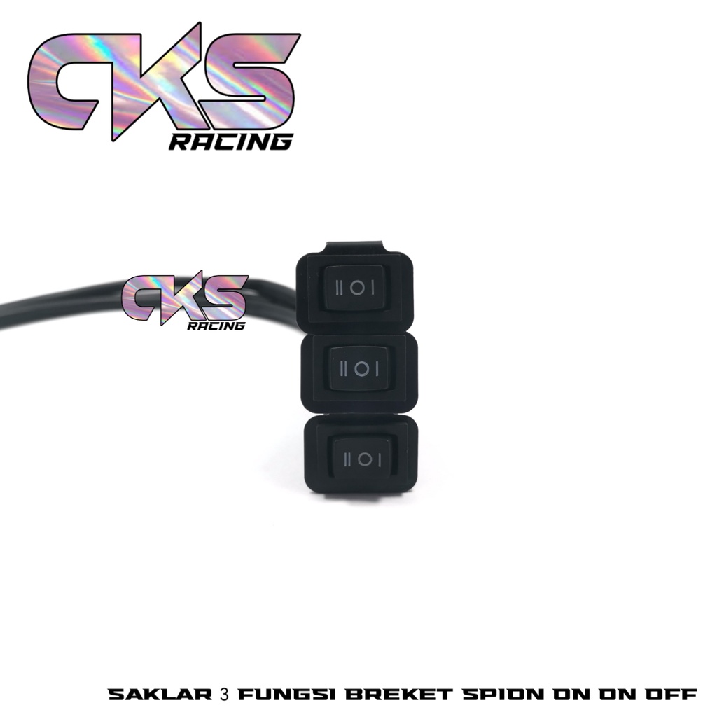Jual Saklar On Off On 3 Mode Multi Fungsi 3 Mode Universal Dudukan ...