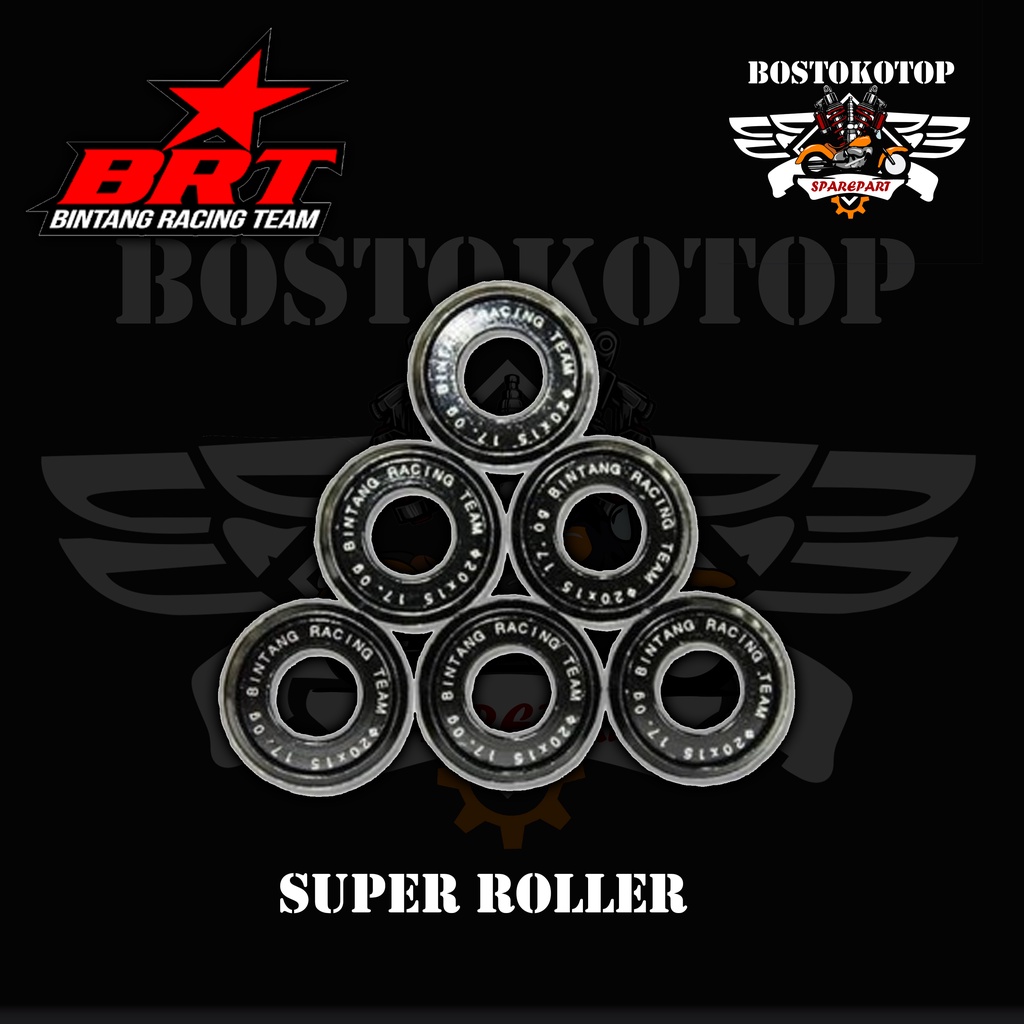Jual BRT Super Roller Set Isi 6 Mio Mio J Mio GT Fino Nouvo Z Soul GT XRIDE 110 15MM Ukuran 7 8 ...