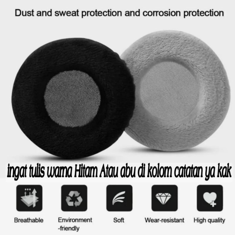 Jual Earcup Ear Pad Earpad / Busa Headset Headphone Universal 45mm 50mm ...