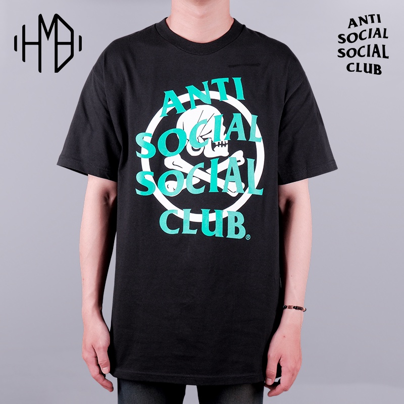 Jual Anti Social Social Club ASSC x Neighborhood Cambered Tee Black ...
