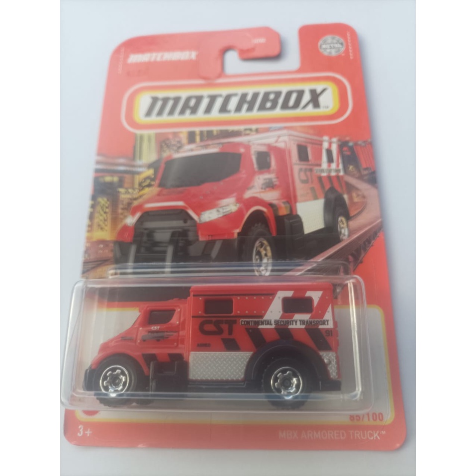 Jual Matchbox - MBX Armored Truck Red | Shopee Indonesia