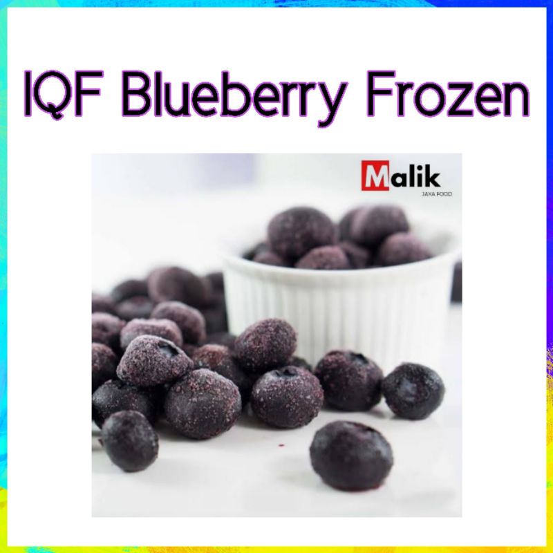 Jual Blueberry Frozen IQF Impor 100 Gr | Shopee Indonesia