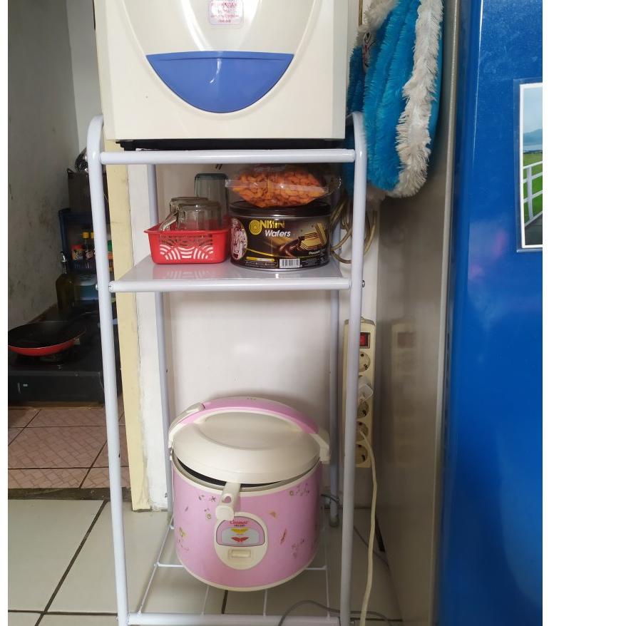 Jual ⅍ RAK DISPENSER / MEJA DISPENSER FULL PLAT/ MEJA MAGIC COM / MEJA ...