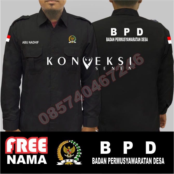 Jual Kemeja BPD baju BPD seragam BPD Pdh BPD kemeja kerja BPD baju ...