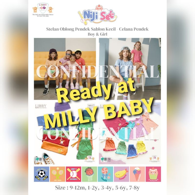 Jual [MILLYBABY] LIBBY NIJI SET / LIBBY TERBARU / LIBBY SETELAN / LIBBY ...