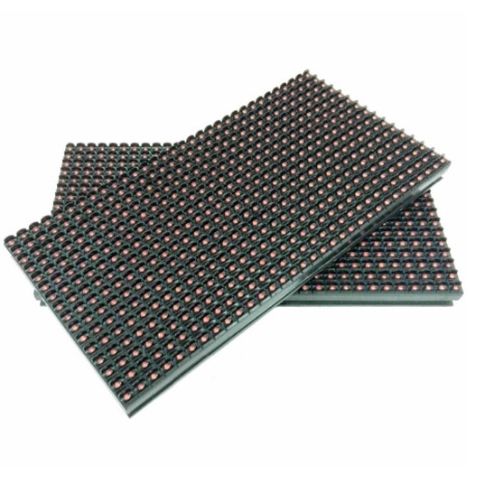 Jual LED Red Modul DIP P10 Running Text Panel P10 FULL Outdoor Merah ...