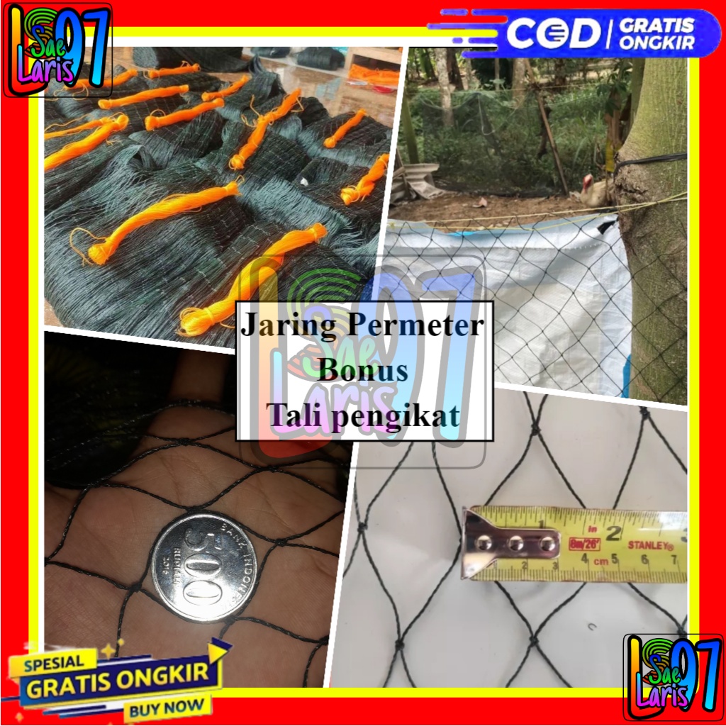 Jual Jaring Tanaman Merambat/Rambatan Tanaman Tahan Sinar Matahari ...