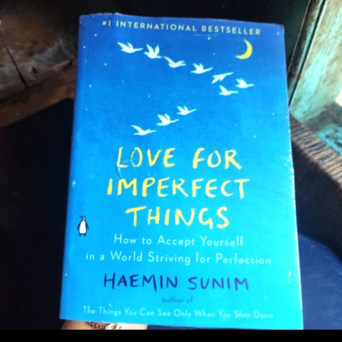 Jual buku love for imperfect things haemin | Shopee Indonesia