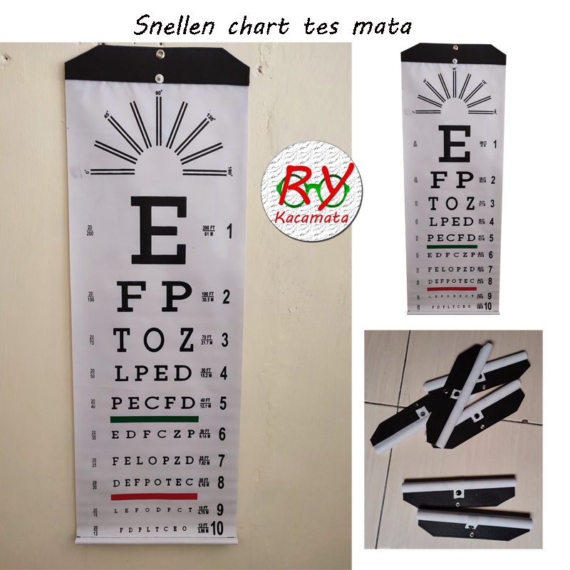 Jual Snellen chart snellen chard snellen tes mata | Shopee Indonesia