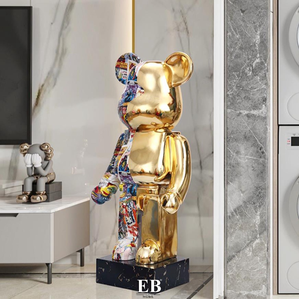 Jual Patung Kaws Unik / Standing Superhero Comic Bearbrick EB Home 1086 ...