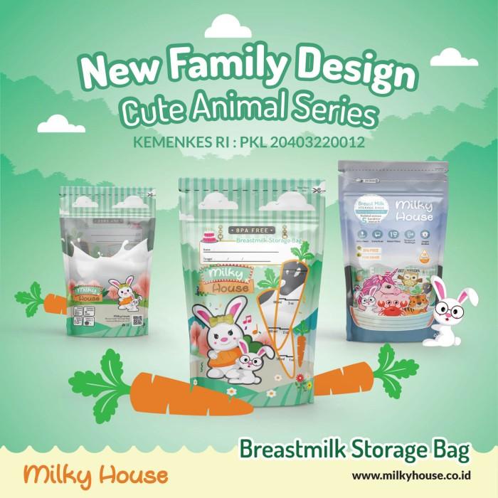Jual Milky House Kantong Asi 120Ml - 30 Pcs / Plastik Asi / Breast Milk Bag 064 | Shopee Indonesia