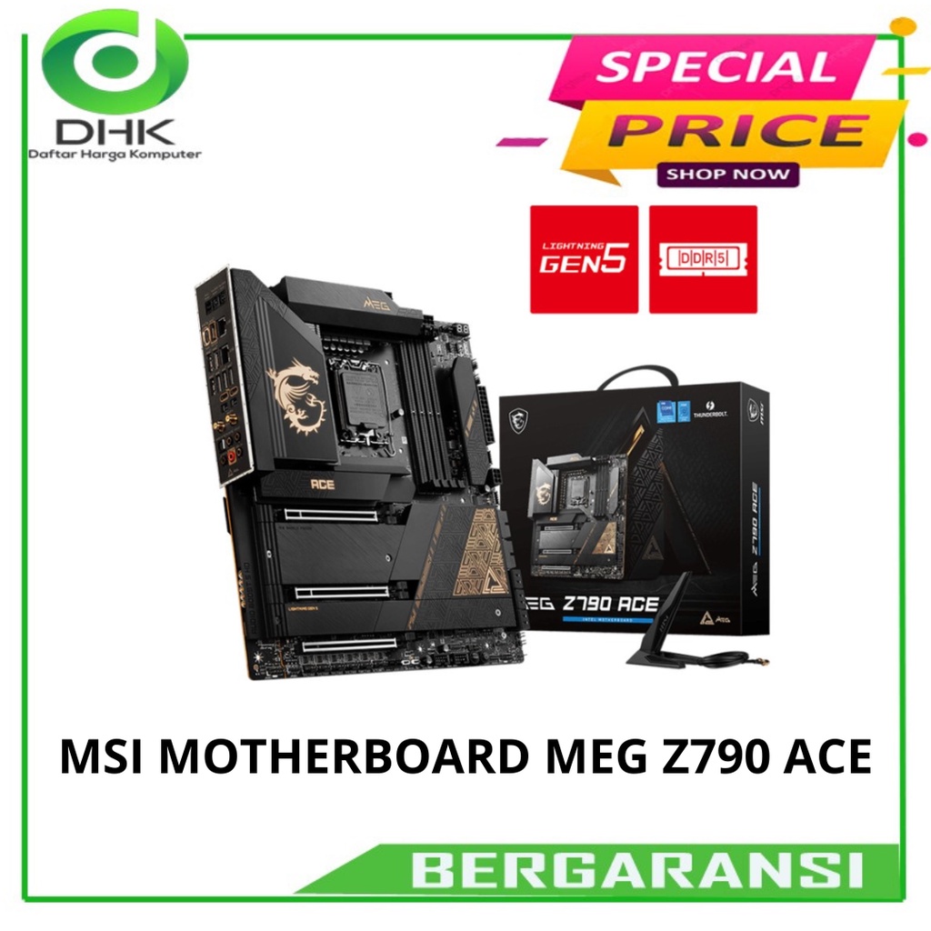 Jual MSI MOTHERBOARD MEG Z790 ACE | Shopee Indonesia