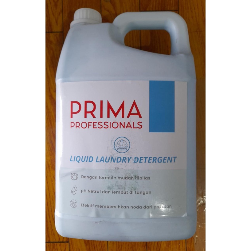 Jual Prima Professionals Liquid Laundry Detergent 4 L | Shopee Indonesia