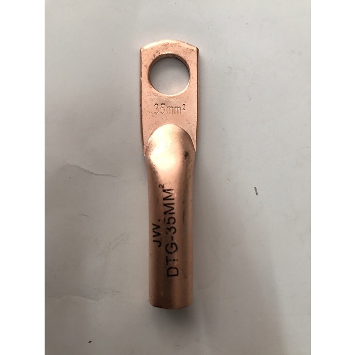 Jual Kabel Skun CU Merah DTG 35 mm M10 Tembaga Merah High Quality Cable ...