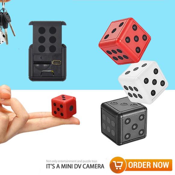 Jual Spy Camera Mini Dice SQ16 HD 1080P - Kamera Tersembunyi Model Dadu ...