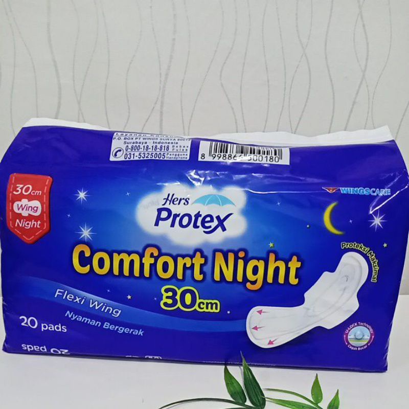 Jual Hers Protex 30 cm 1pak isi 20 pads | Shopee Indonesia