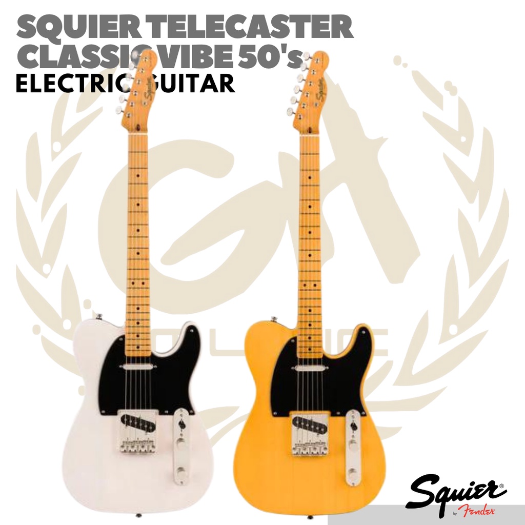 Jual Squier Classic Vibe 50s Telecaster Electric Guitar, Maple FB - Gitar Elektrik Listrik ...