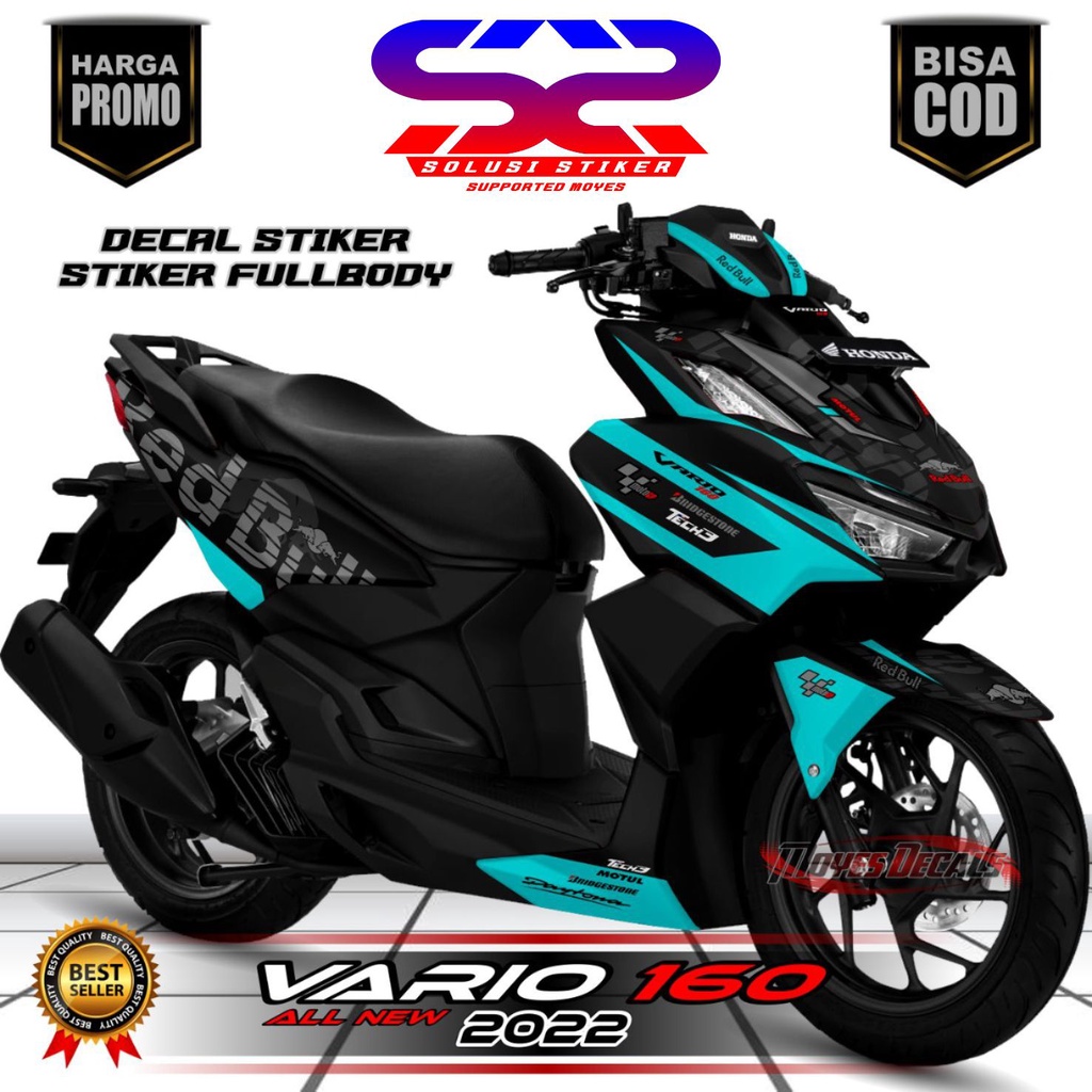 Jual Stiker Decal Vario 160 Stiker Variasi All New Vario 160 Motif ...