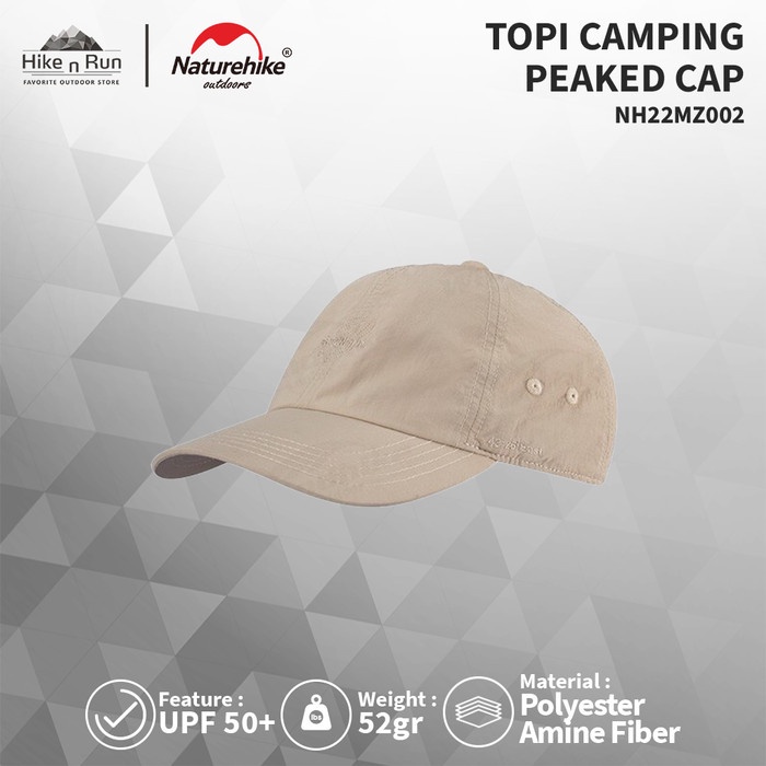 Jual Topi Camping Naturehike NH22MZ002 Lightweight Peaked Cap | Shopee ...