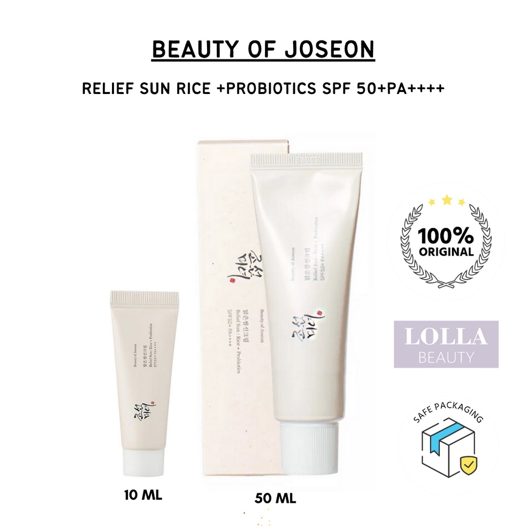 Jual BOJ BEAUTY OF JOSEON Sunscreen - Relief Sun Rice + Probiotics ...