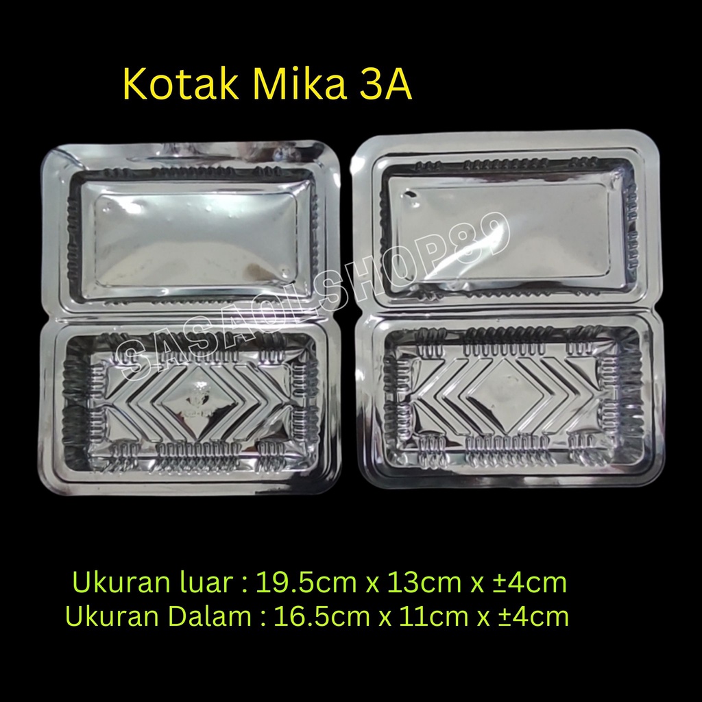 Jual Mika Plastik Kue 3A TEBAL /Mika Tempat Bolu/Mika Kue | Shopee ...