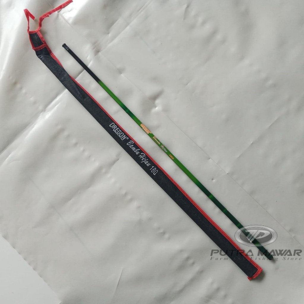 Jual Joran Pancing Tegek Oregon Gupy Neon Bambu Air & Hijau Ruas ...