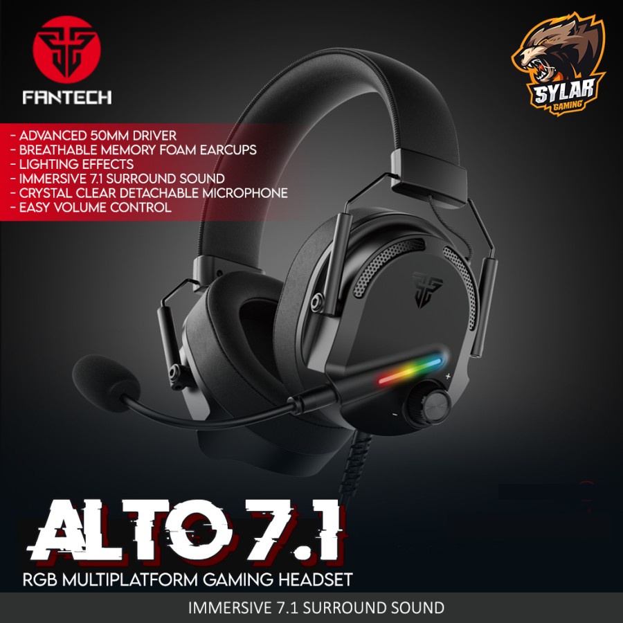 Jual Fantech Alto 7.1 HG26 / HG-26 RGB Multiplatform Gaming Headset ...