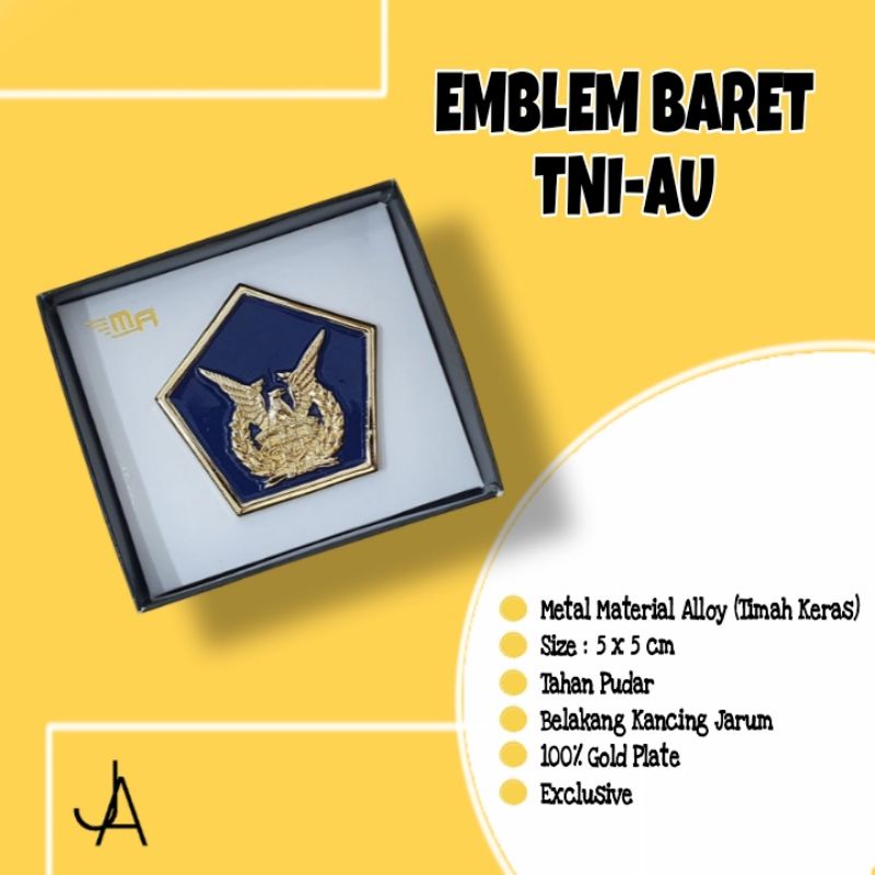 Jual EMBLEM TNI AU BREVET TNI AU BRIVET | Shopee Indonesia