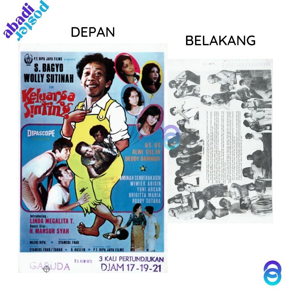 Jual poster film lawas keluarga sin ting s bagyo wolly sutinah | Shopee ...