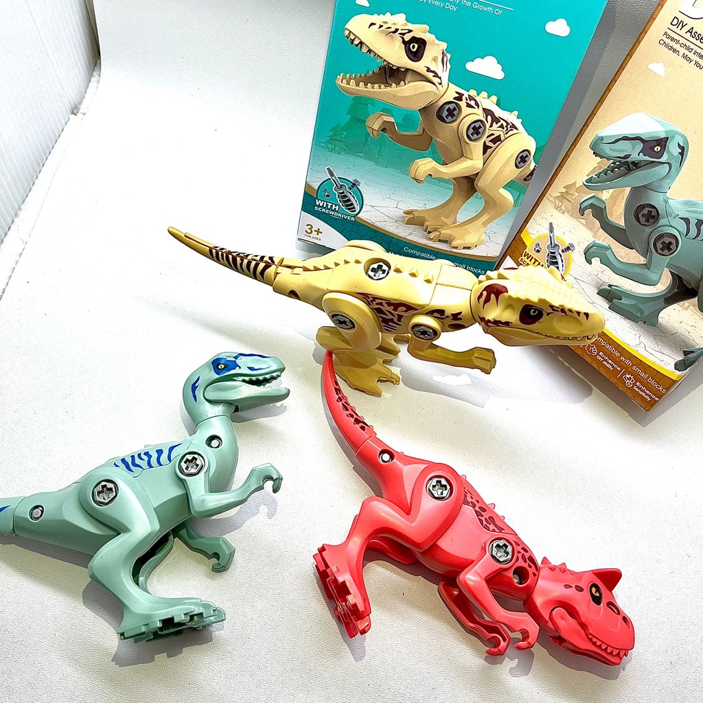 Jual MAINAN DINOSAURUS DIY JURASSIC PARK / Mainan Anak Edukasi ...