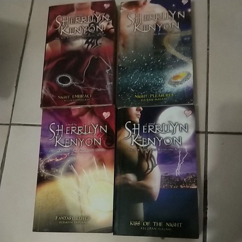 Jual Novel Fantasi 2 - SHERRILYN KENYON -Jeaniene Frost - Nalini Singh ...