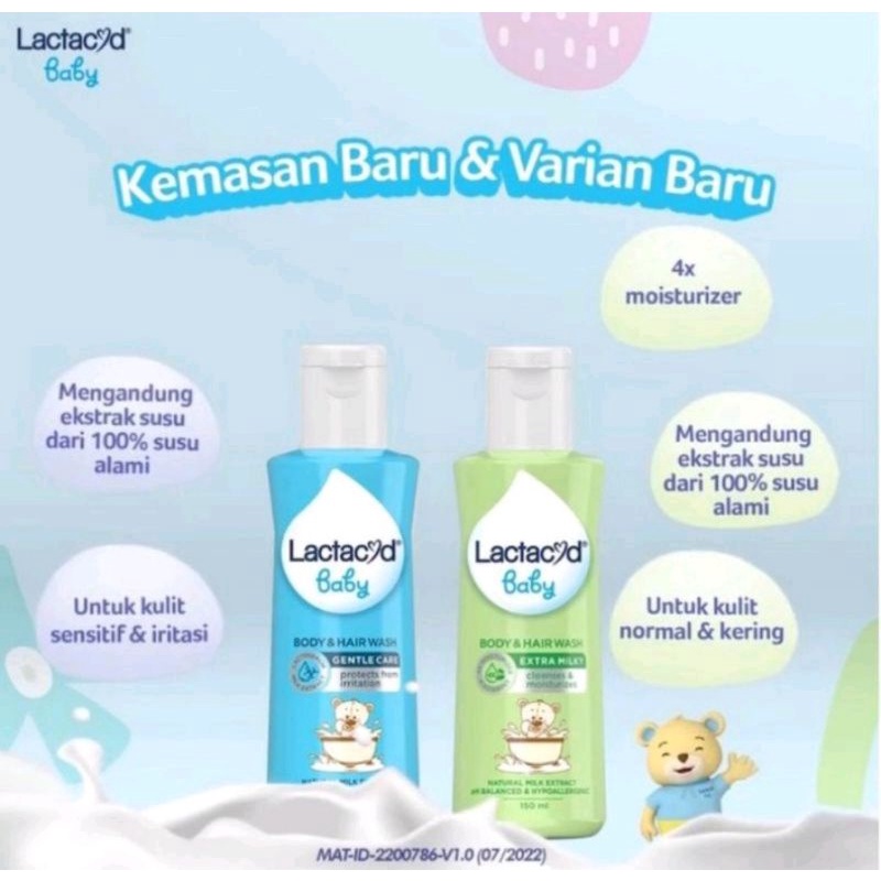 Jual Lactacyd Baby Gentle Care/Extra Milky 60ml | Shopee Indonesia