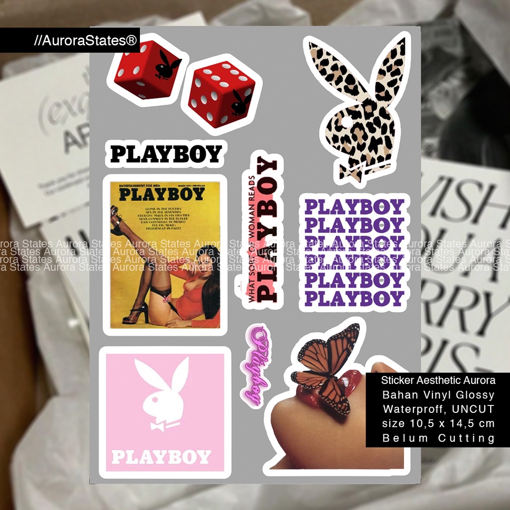 Jual Stiker Aesthetic Vogue Sticker Vintage Vogue Uncut Custom Sticker ...