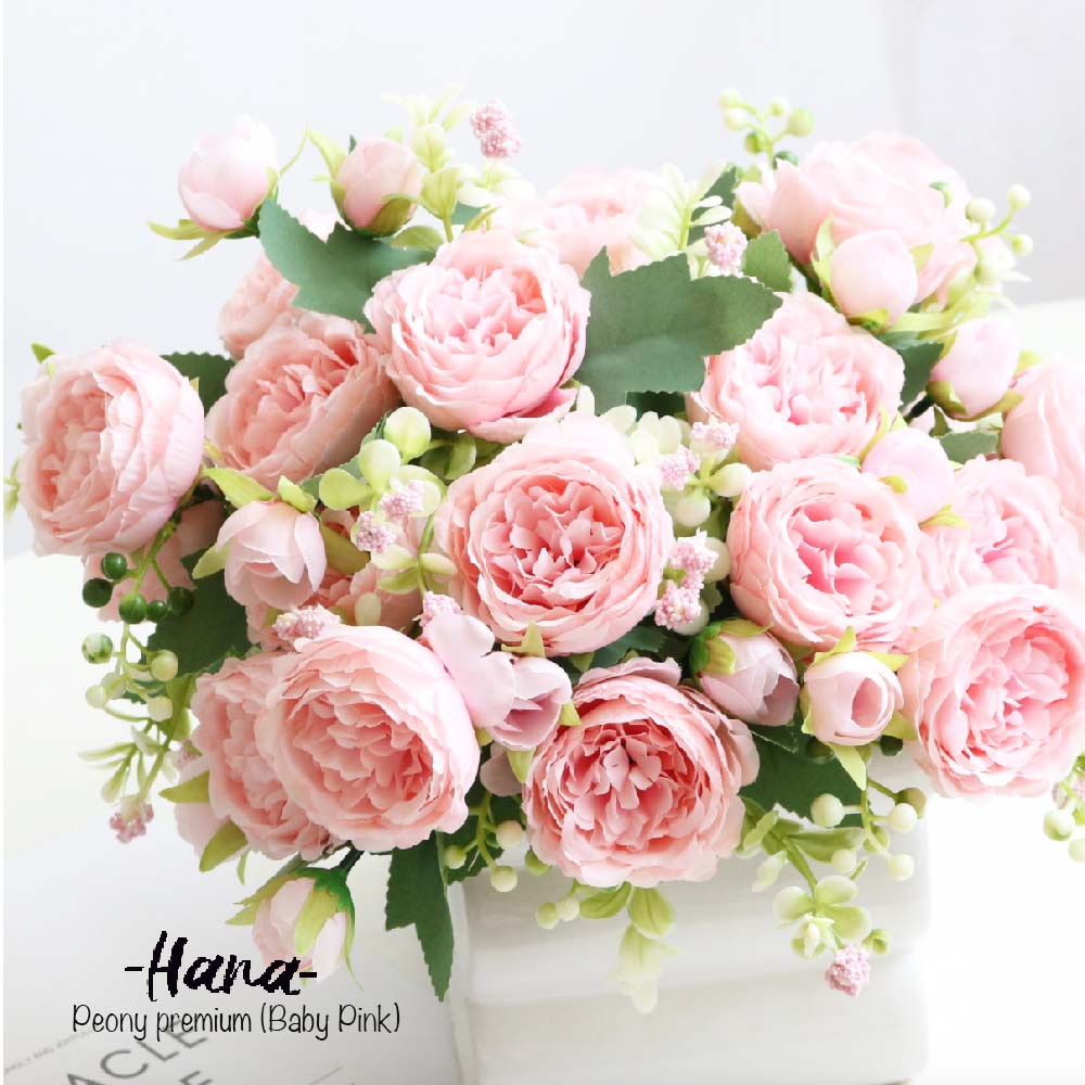Jual Buket bunga peony artificial | Shopee Indonesia