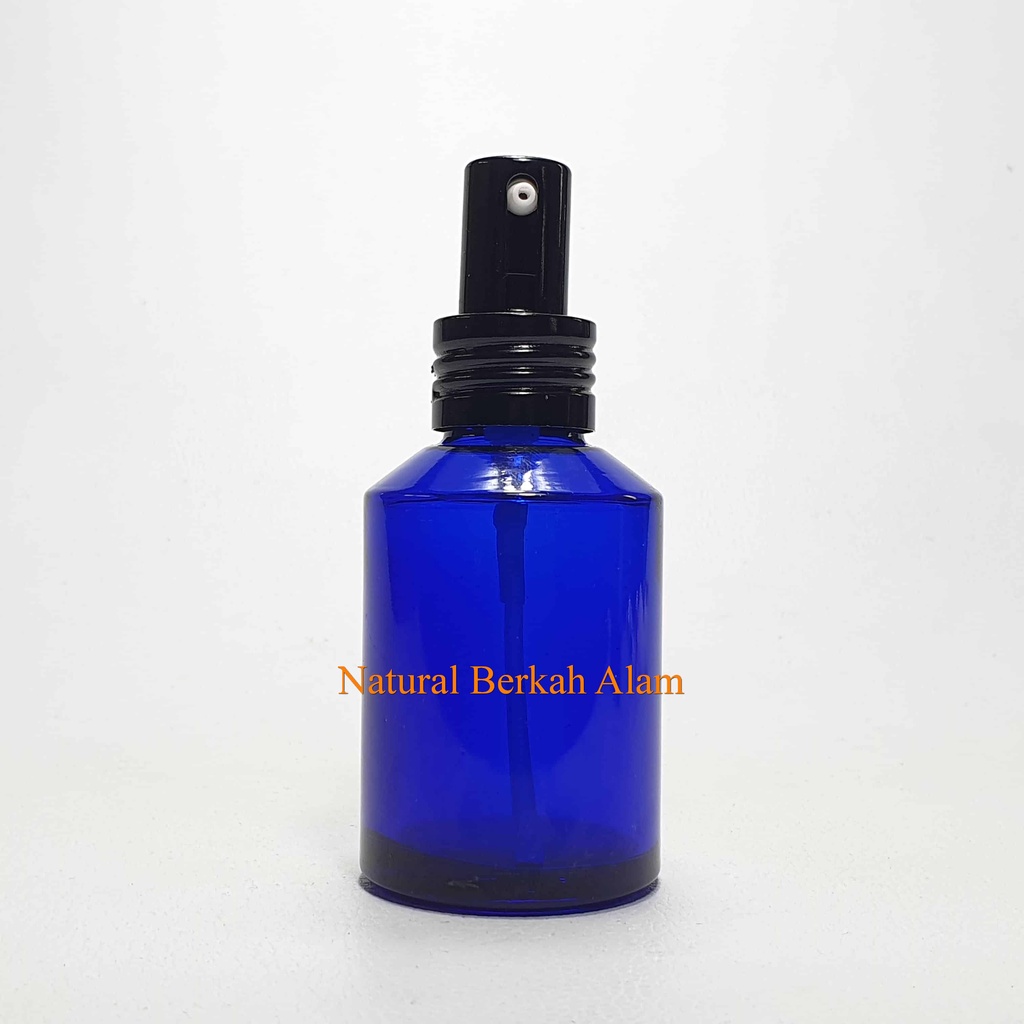 Jual Botol Kaca Serum GD 60 Ml Biru Original Tutup Spray Alu Spiral ...