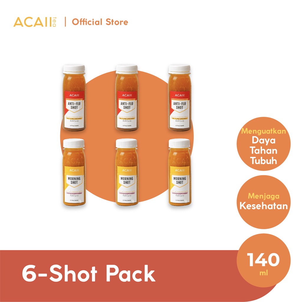 Jual Acaii Tea 6-Shot Package (6x140ml) | Shopee Indonesia