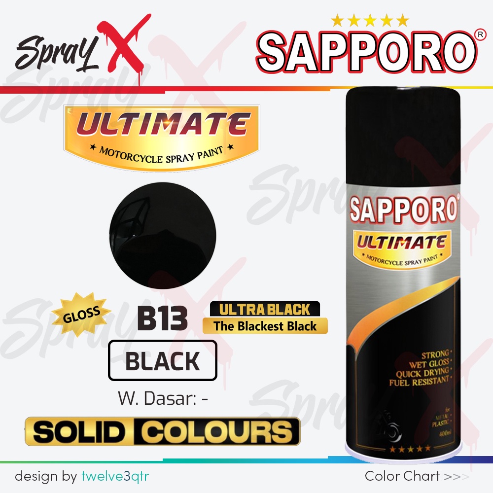 Jual SAPPORO ULTIMATE BLACK B13 400ML / HITAM KILAT | Shopee Indonesia
