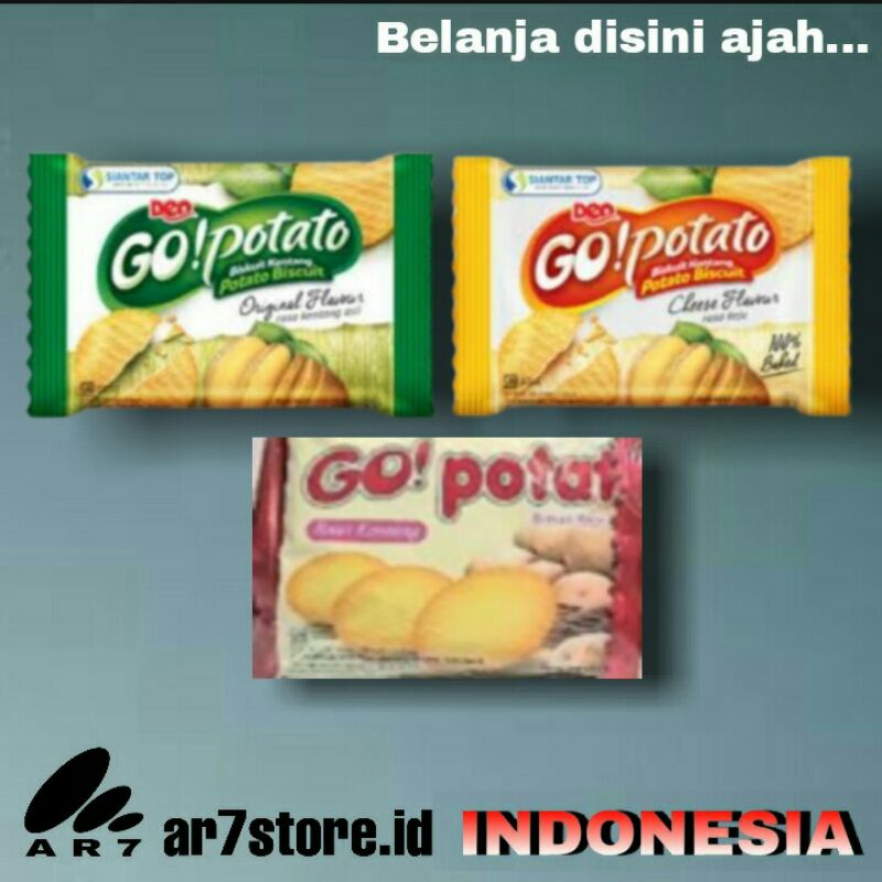 Jual GO POTATO 1 Pack isi 20 pcs | Shopee Indonesia