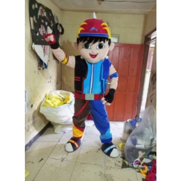 Jual kostum badut Boboiboy biru gaya | Shopee Indonesia