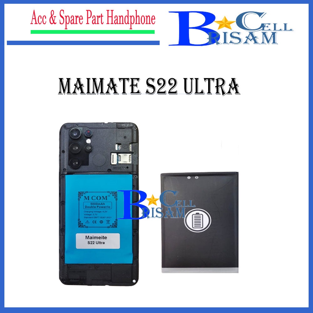Jual Battery Batere Batre Baterai Double Power Mcom Maimeite S22 Ultra Kapasitas 5000 Mah ...